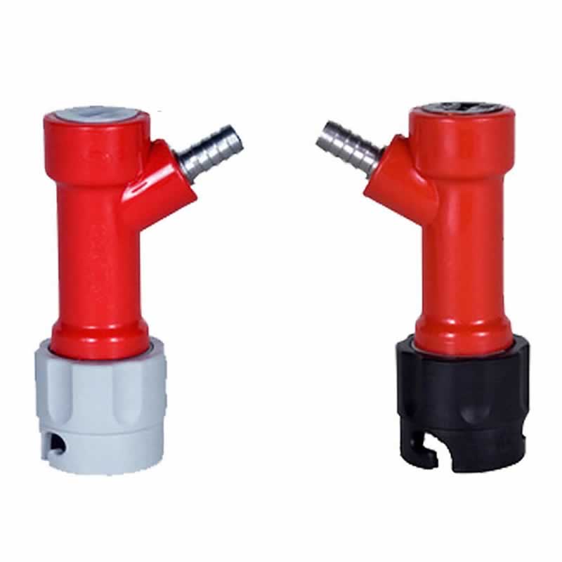 CM Becker Pin Lock Disconnect Set / 1/4" MFL Gas/In and Liquid/Out